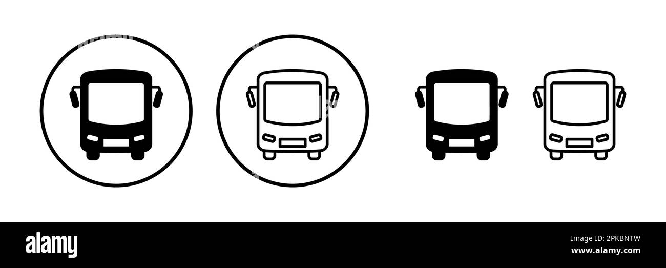 Bus icon vector. bus vector icon Stock Vector Image & Art - Alamy
