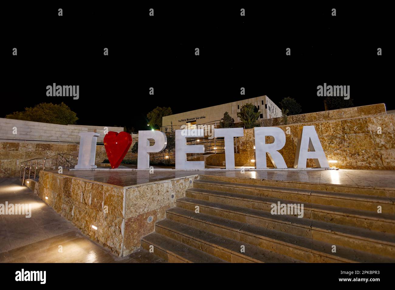 I love petra sign hi-res stock photography and images - Alamy