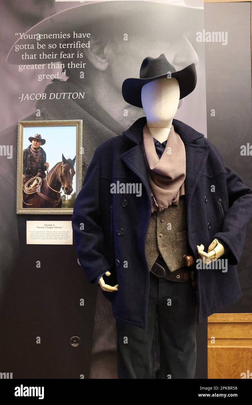 New York, NY, USA. 6th Apr, 2023. A costume worn by Harrison Ford. in ...