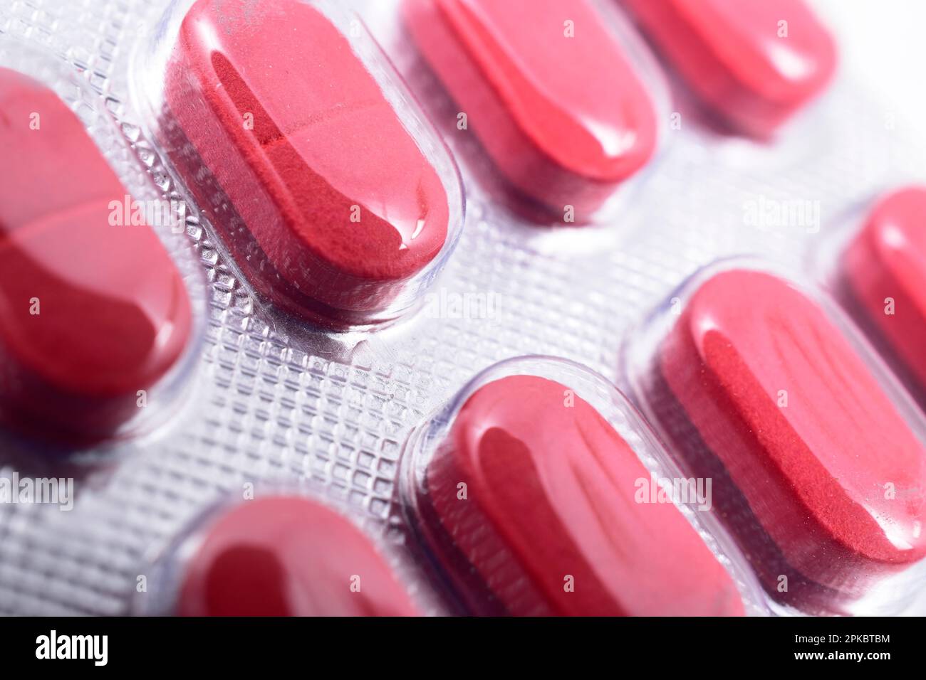 Closuep of medicine pack, pharmacy concept Stock Photo - Alamy