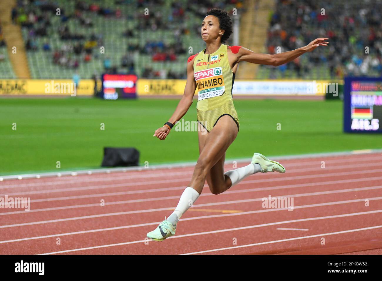 Malaika Mihambo (Germany). Long Jump silver medal. European ...