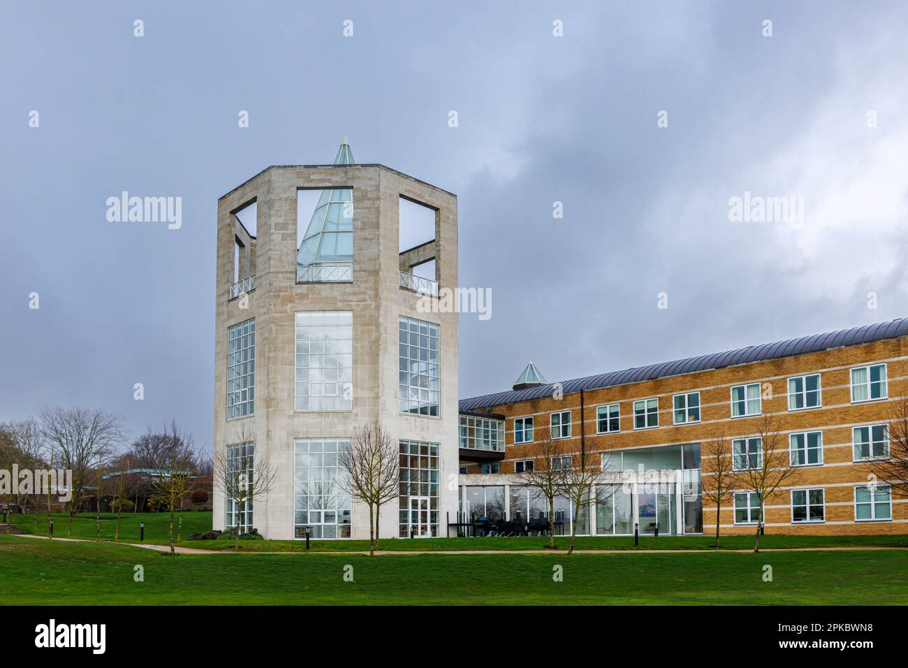 The Moller Institute in the grounds of Churchill College, part of the ...