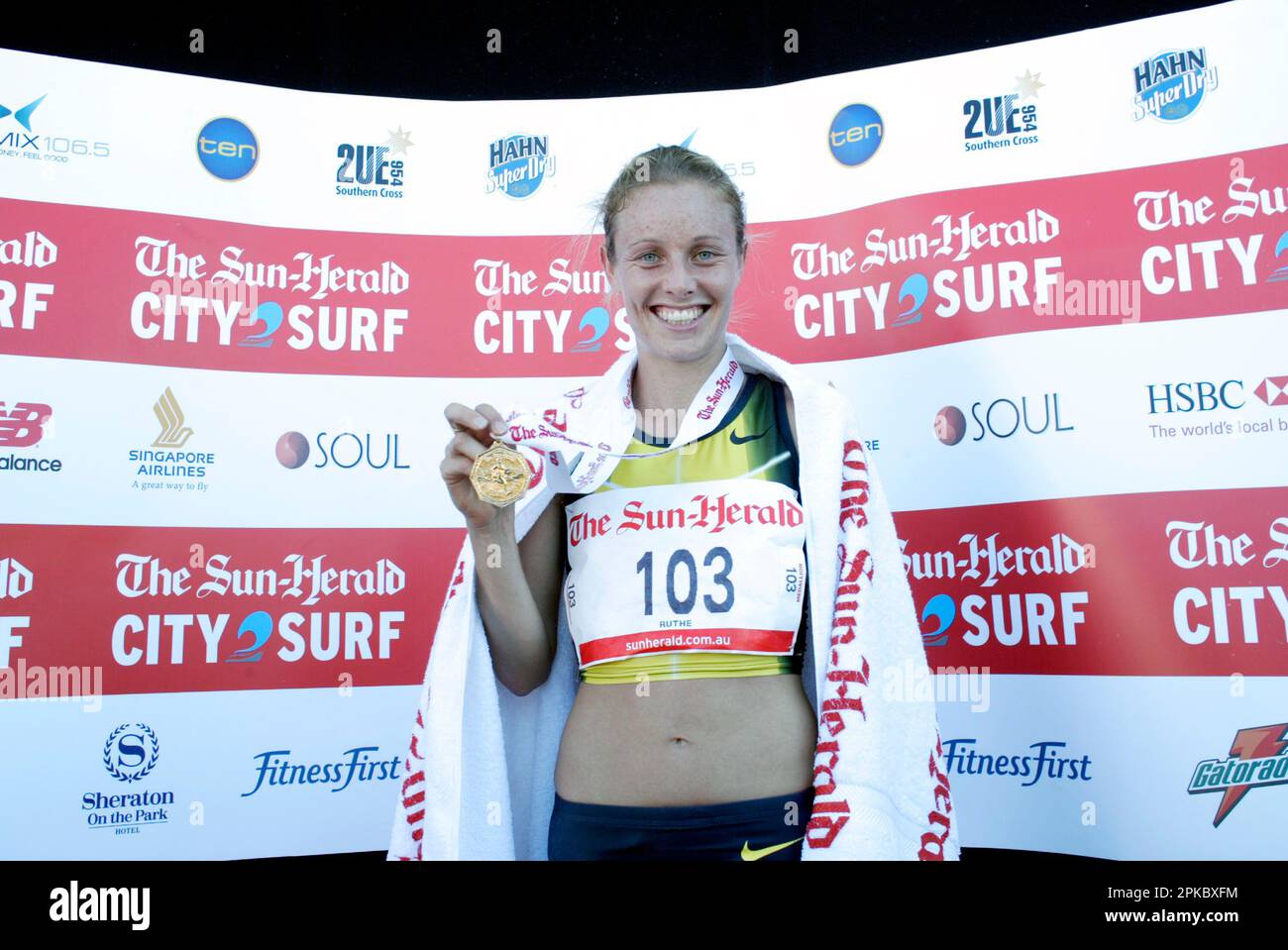 New Zealand's Jessica Ruthe, winner of the women's race in the 37th ...