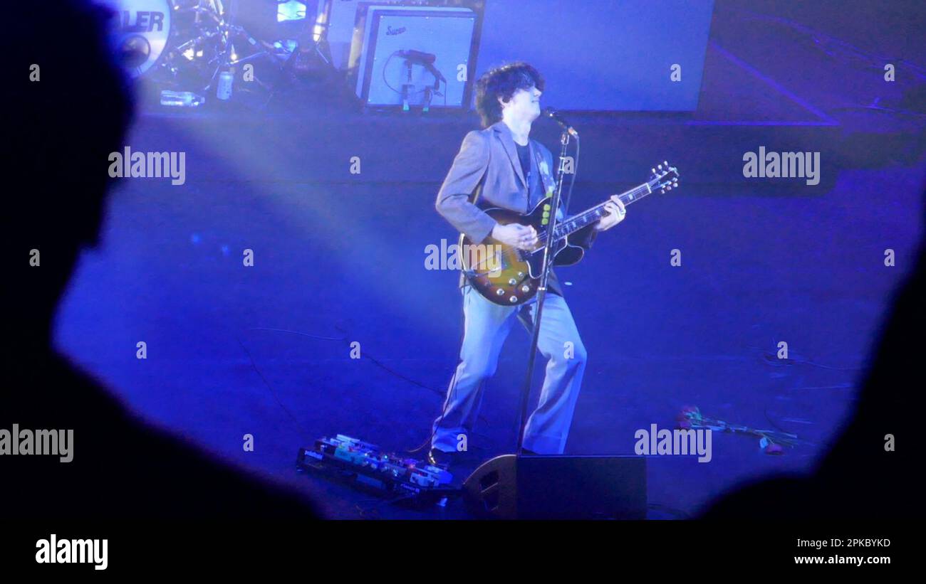 Los Angeles, California, USA 5th April 2023 Singer Elijah Hewson and ...