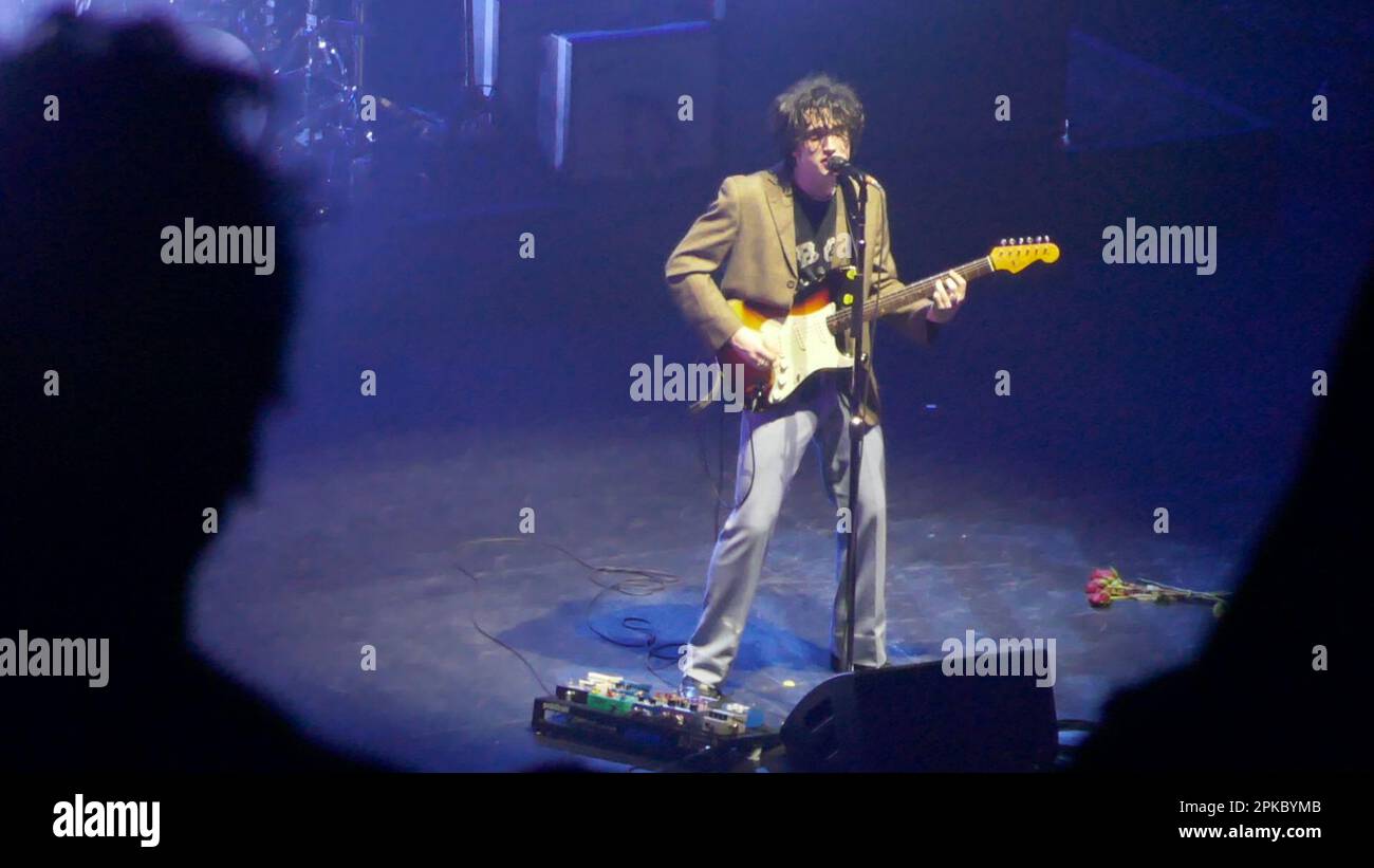 Los Angeles, California, USA 5th April 2023 Singer Elijah Hewson and ...