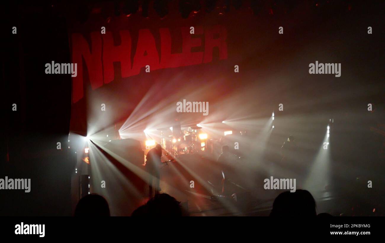 Los Angeles, California, USA 5th April 2023 Singer Elijah Hewson and ...