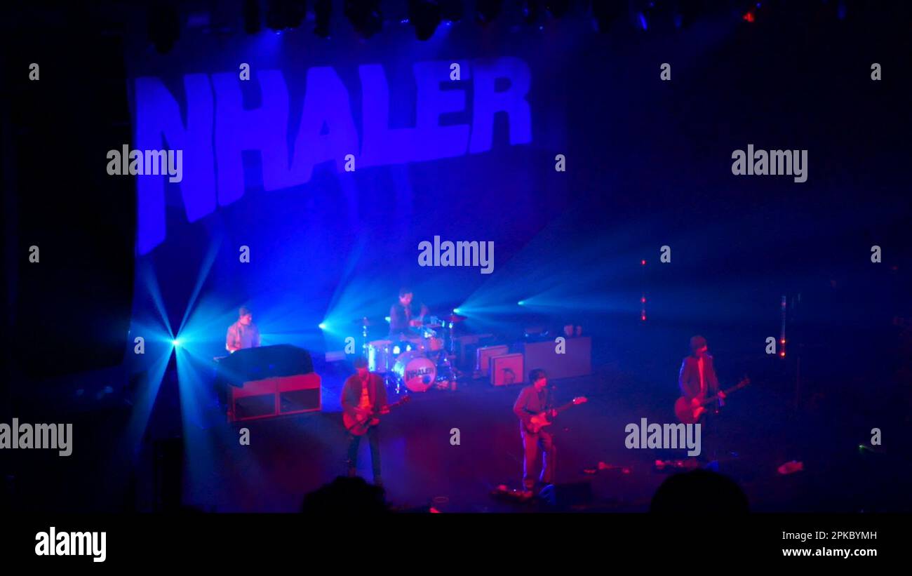 Los Angeles, California, USA 5th April 2023 Singer Elijah Hewson and ...