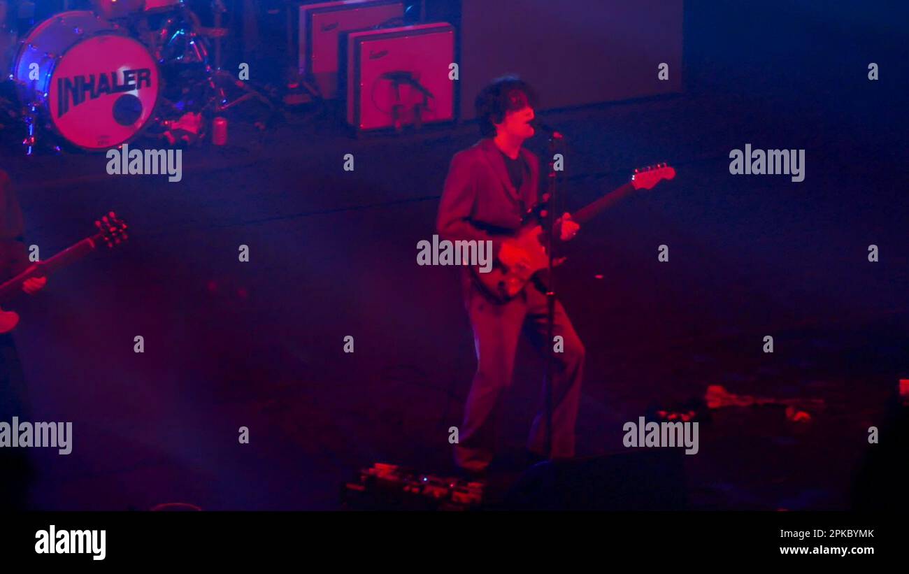 Los Angeles, California, USA 5th April 2023 Singer Elijah Hewson and ...