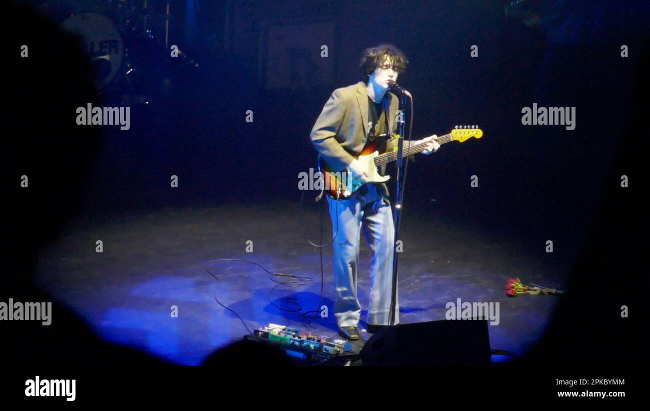 Los Angeles, California, USA 5th April 2023 Singer Elijah Hewson and ...