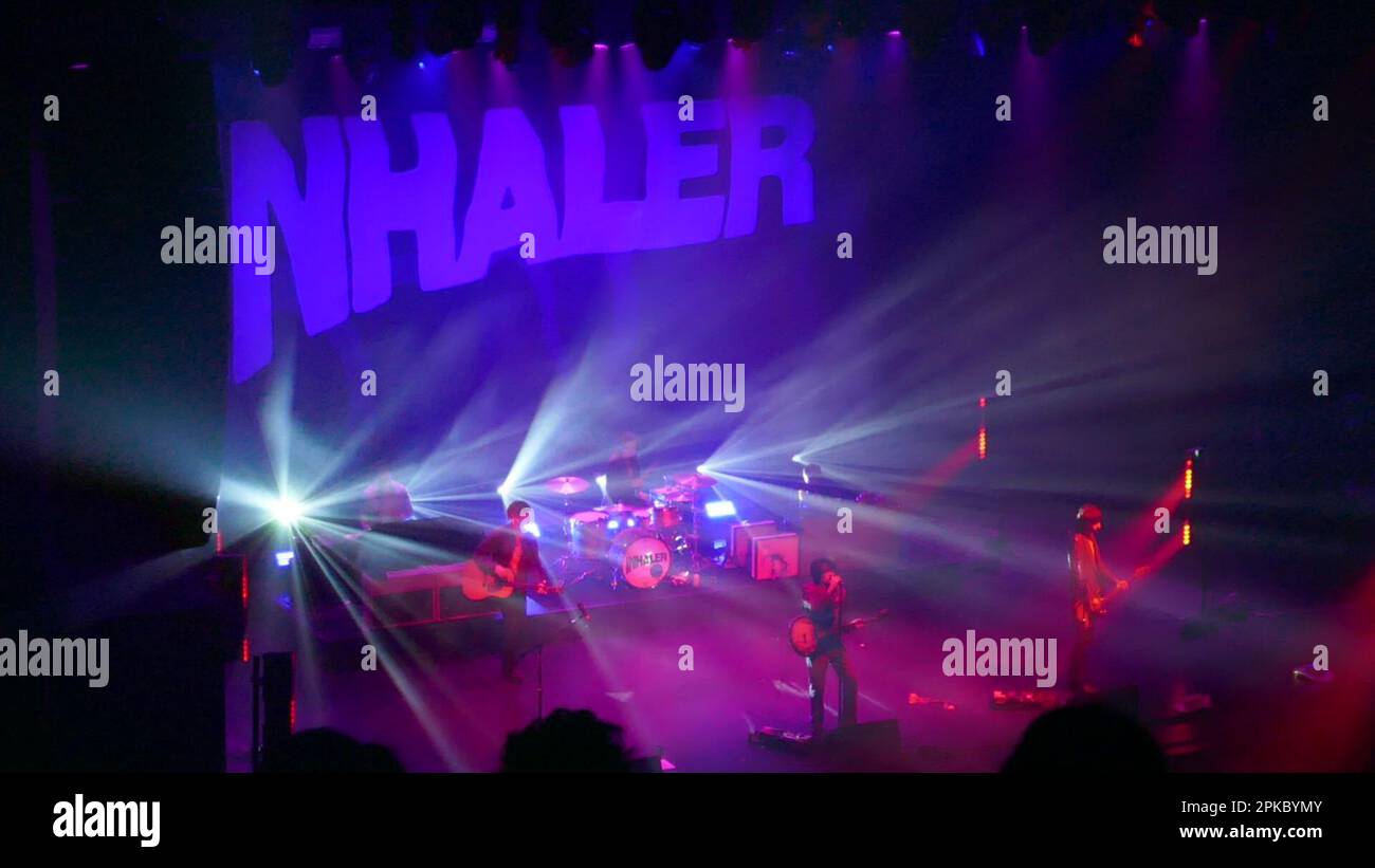 Los Angeles, California, USA 5th April 2023 Singer Elijah Hewson and ...