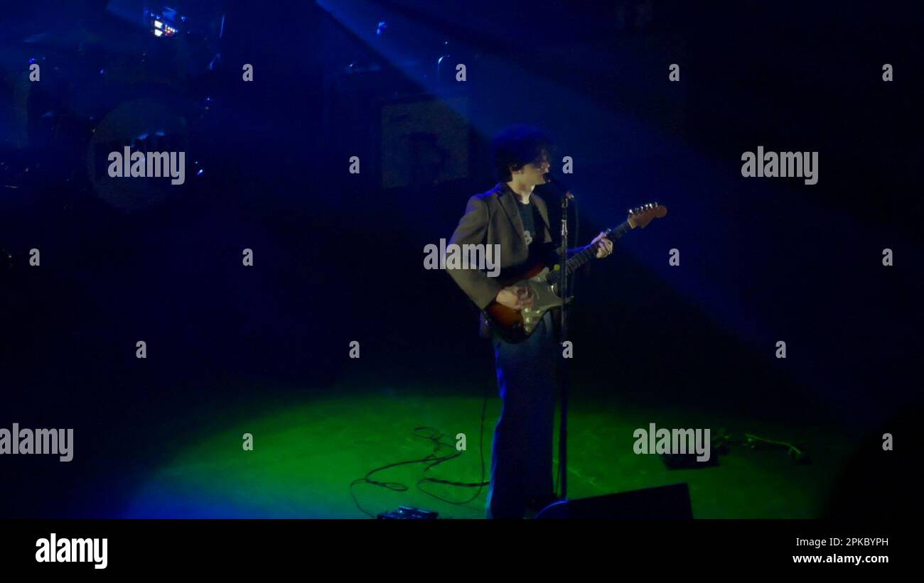 Los Angeles, California, USA 5th April 2023 Singer Elijah Hewson and ...