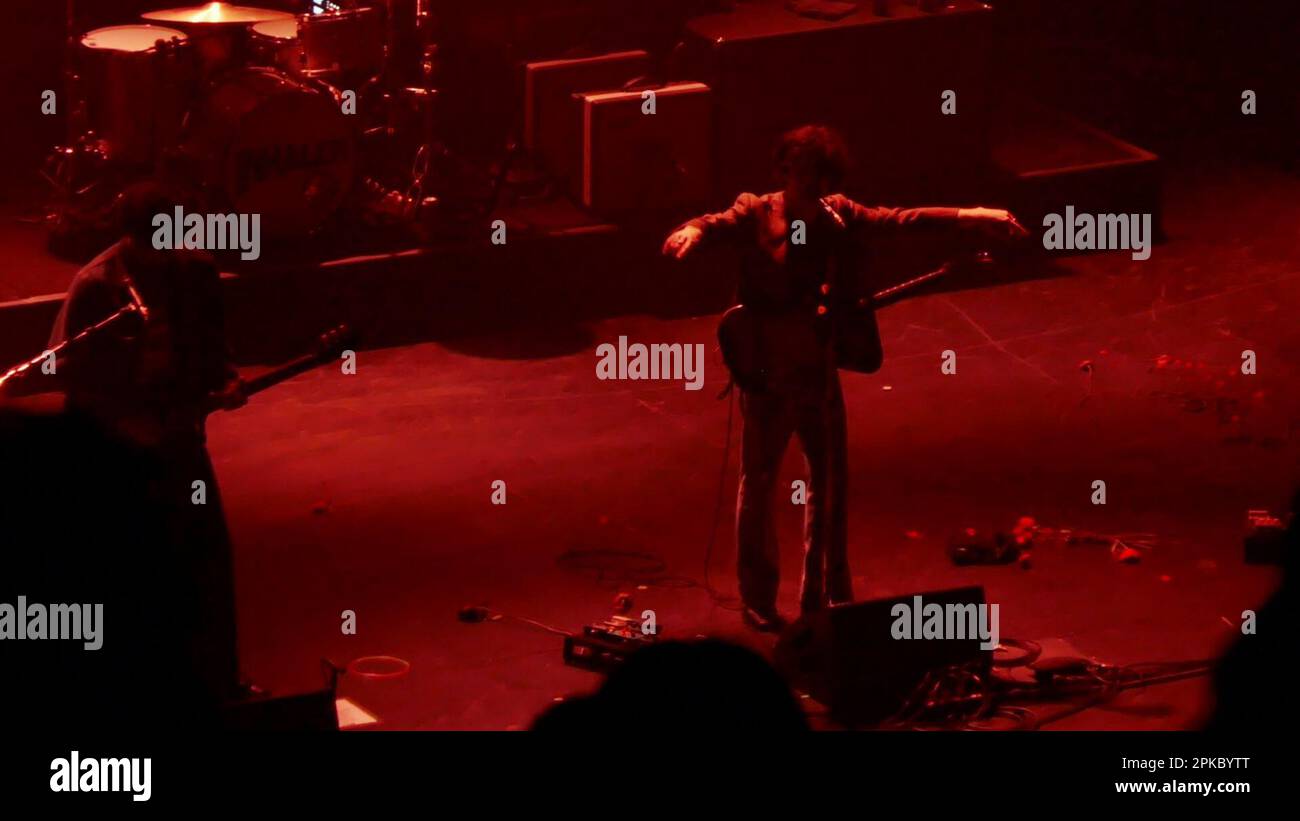 Los Angeles, California, USA 5th April 2023 Singer Elijah Hewson and ...