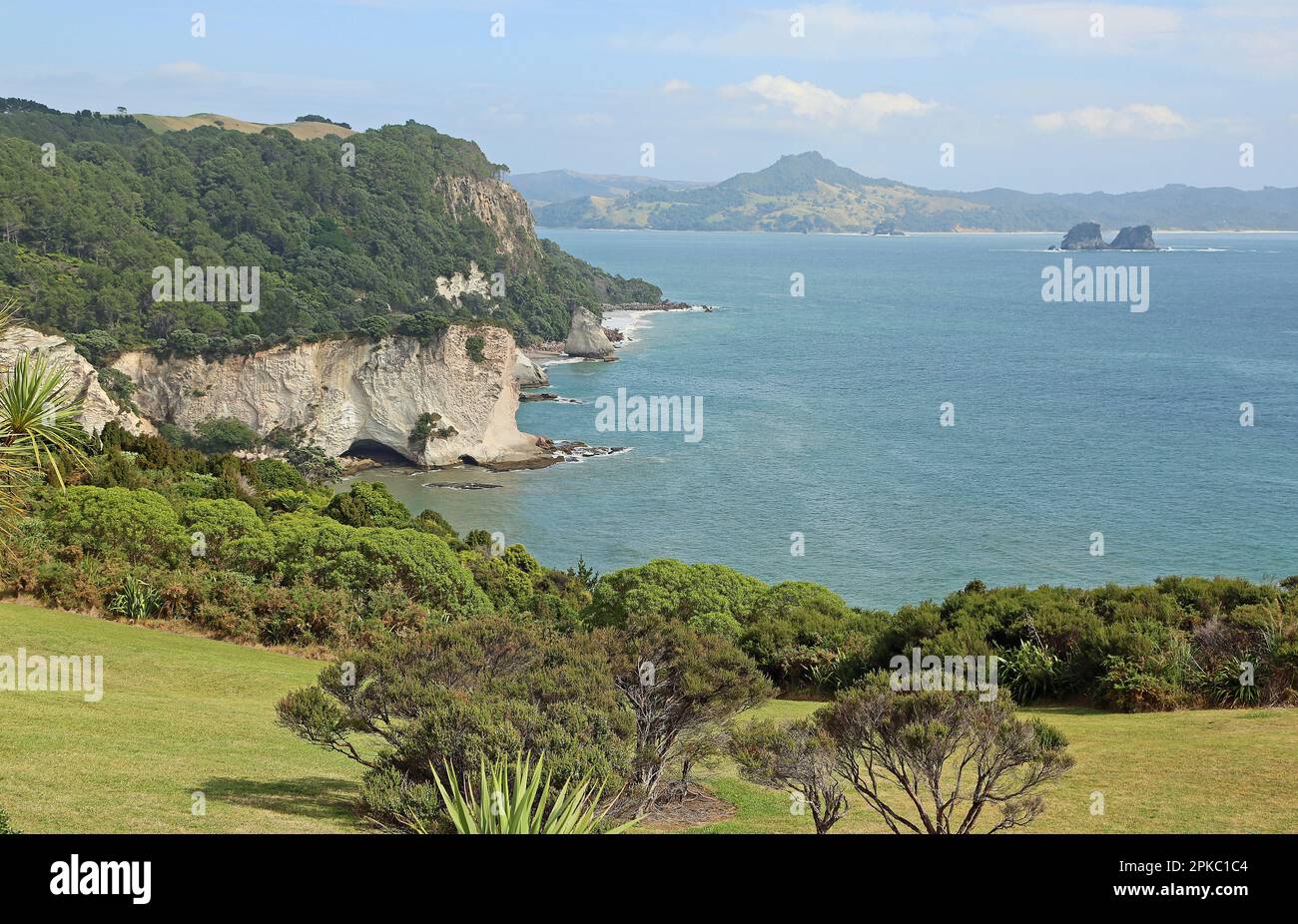 Cathedral Cove Marine Reserve - New Zealand Stock Photo - Alamy