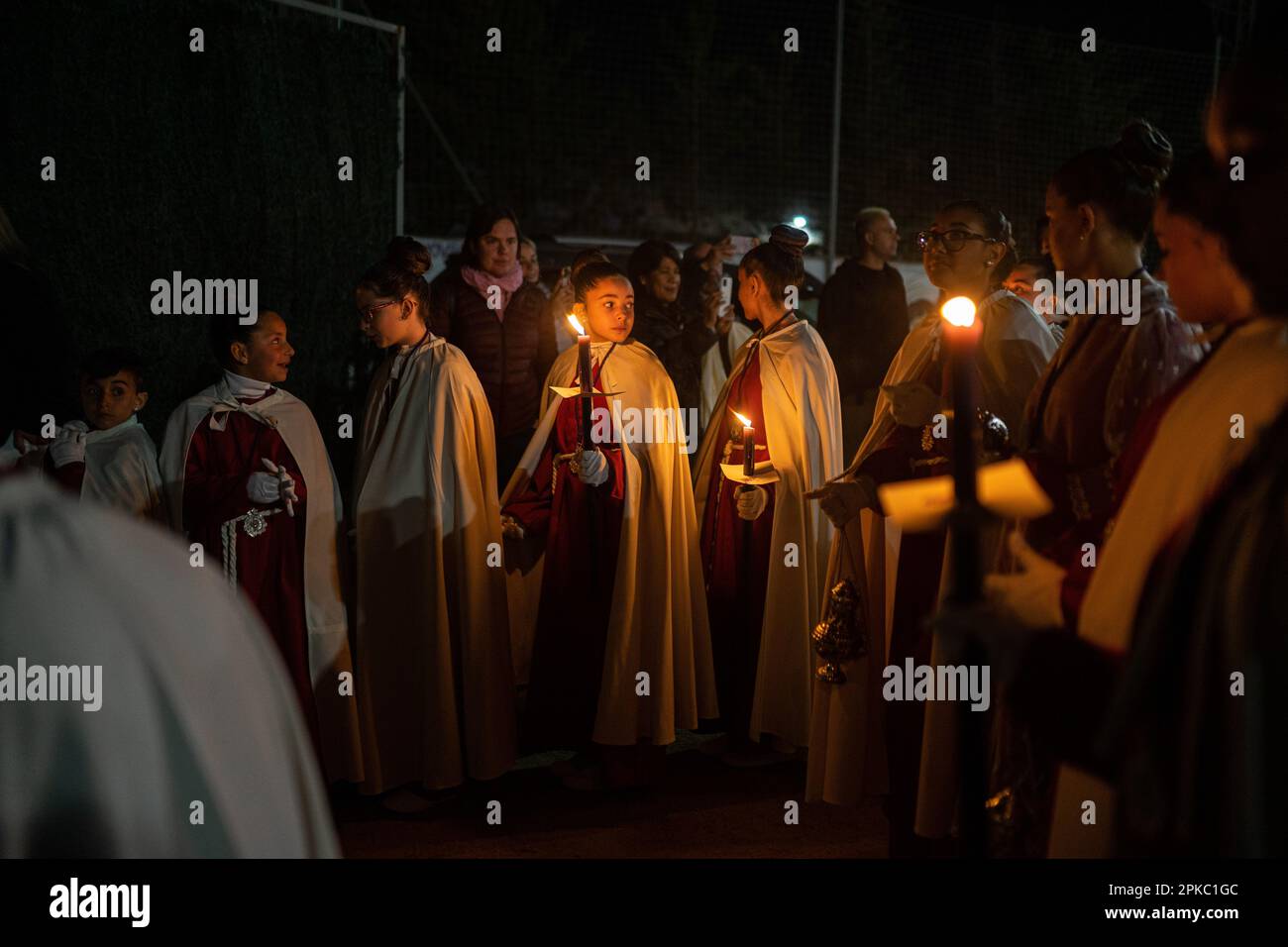 Barcelona, Barcelona, Spain. 6th Apr, 2023. Holy Thursday Procession of ...