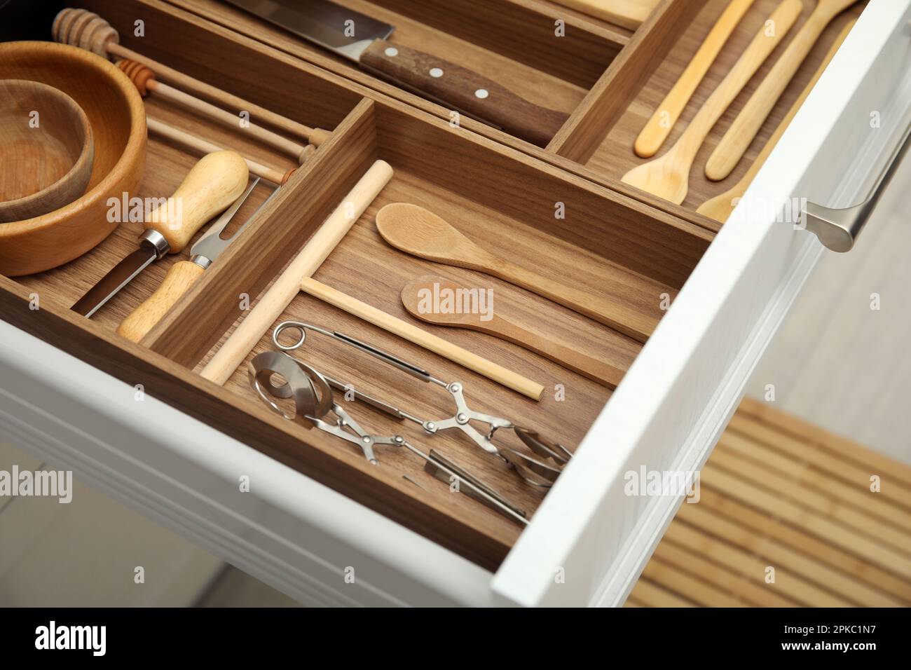 Opened drawer set different hi-res stock photography and images - Alamy