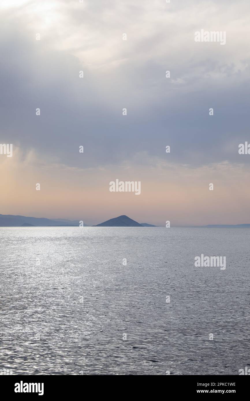 Calm seawater background view hi-res stock photography and images - Alamy