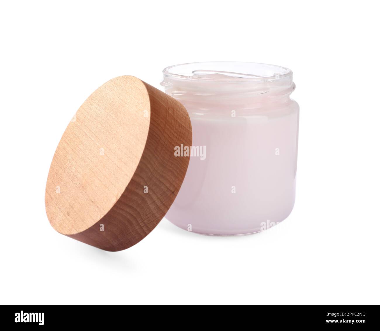 Jar of face cream isolated on white Stock Photo - Alamy