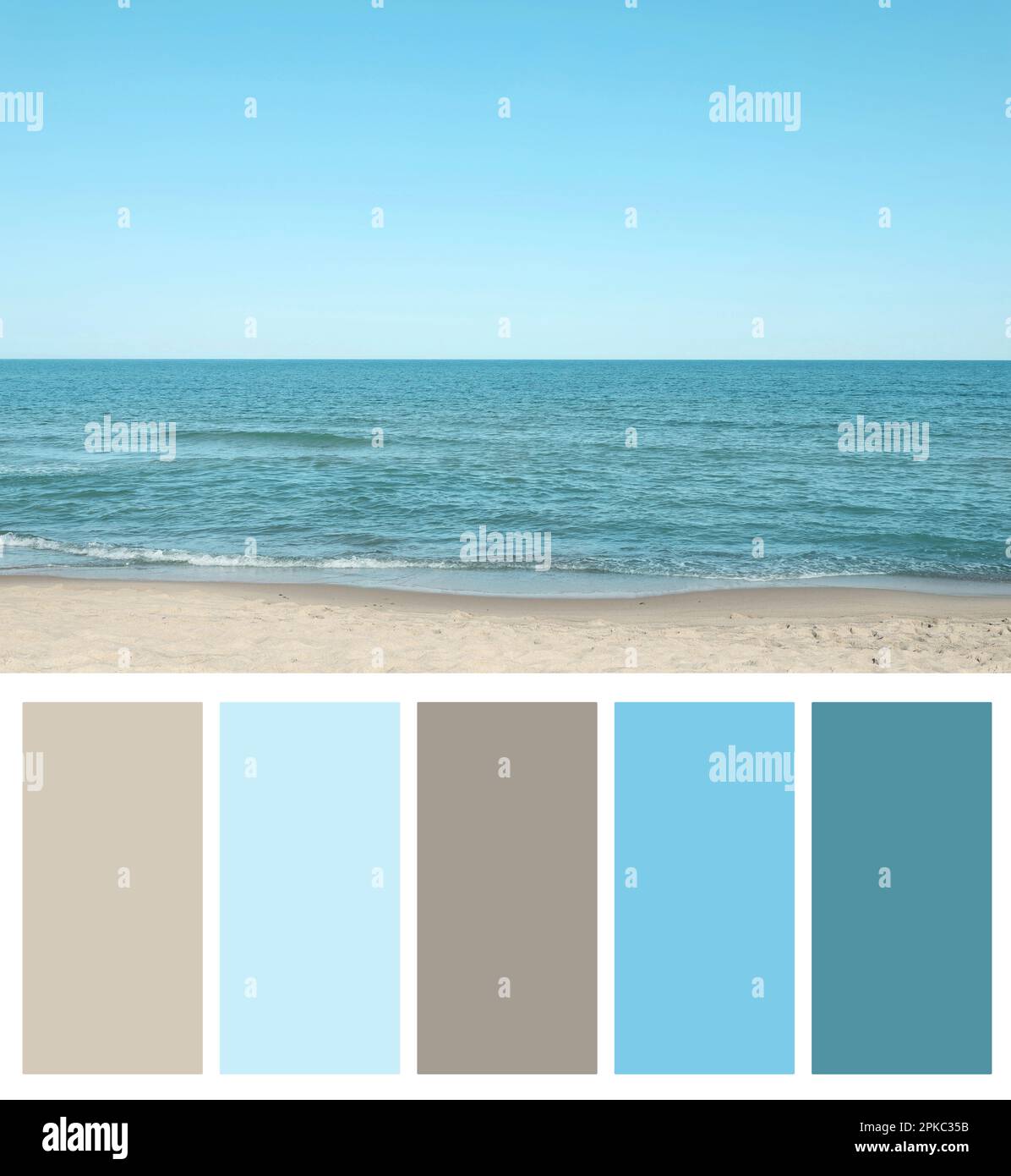 Aqua color palette hi-res stock photography and images - Alamy