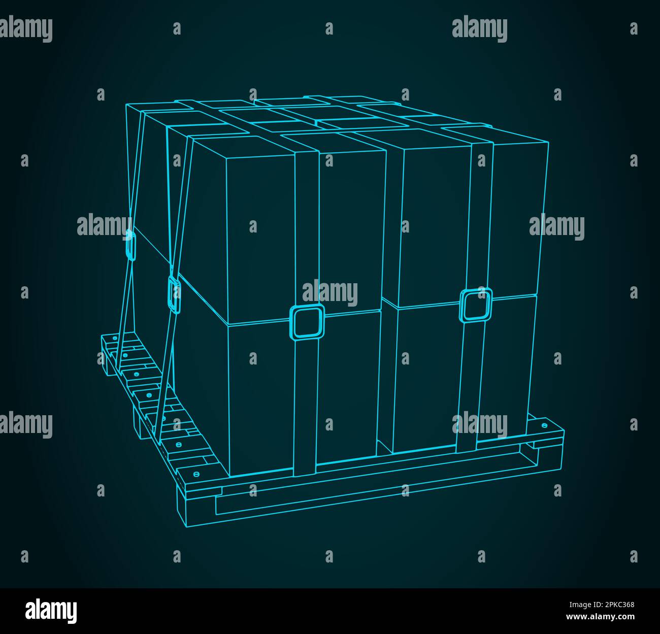Warehousing and distribution Stock Vector Images - Alamy