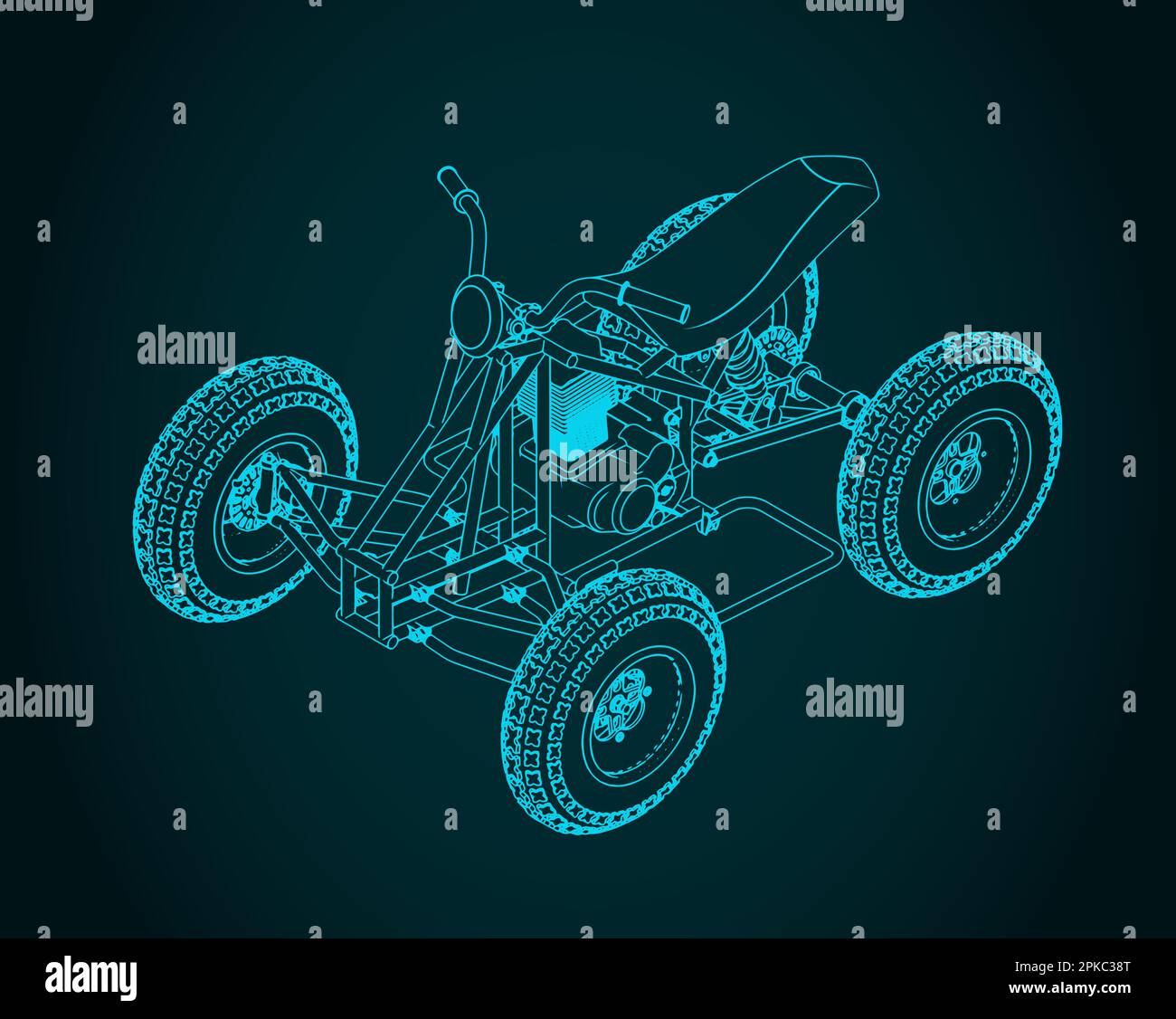 Off road bike ride Stock Vector Images - Alamy
