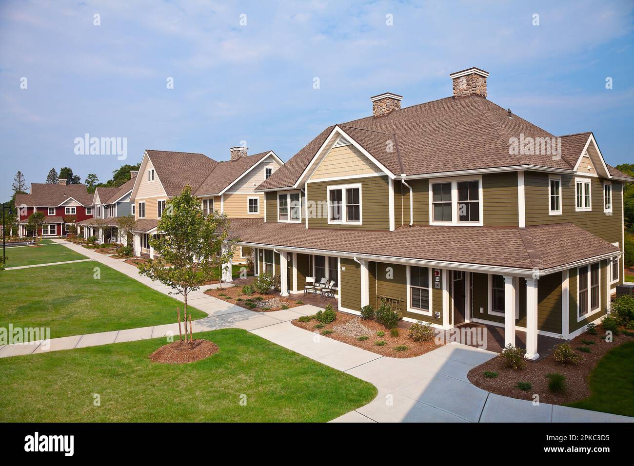 Affordable housing development Stock Photo - Alamy