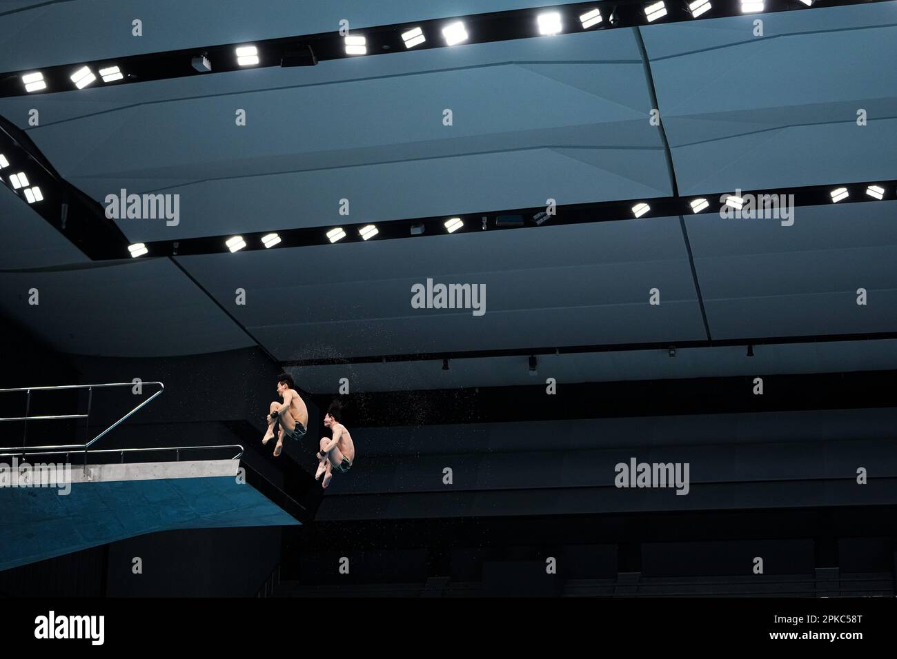 Tokyo, Japan. 6th Apr, 2023. Shunta Yamada & Reo Nishida Diving ...