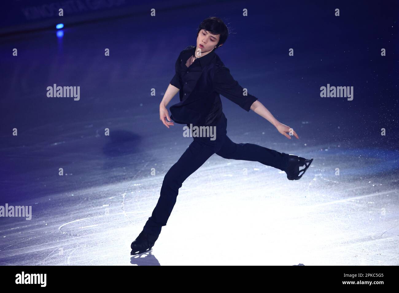 Yokohama Arena, Kanagawa, Japan. 6th Apr, 2023. Yuzuru Hanyu, APRIL 6 ...