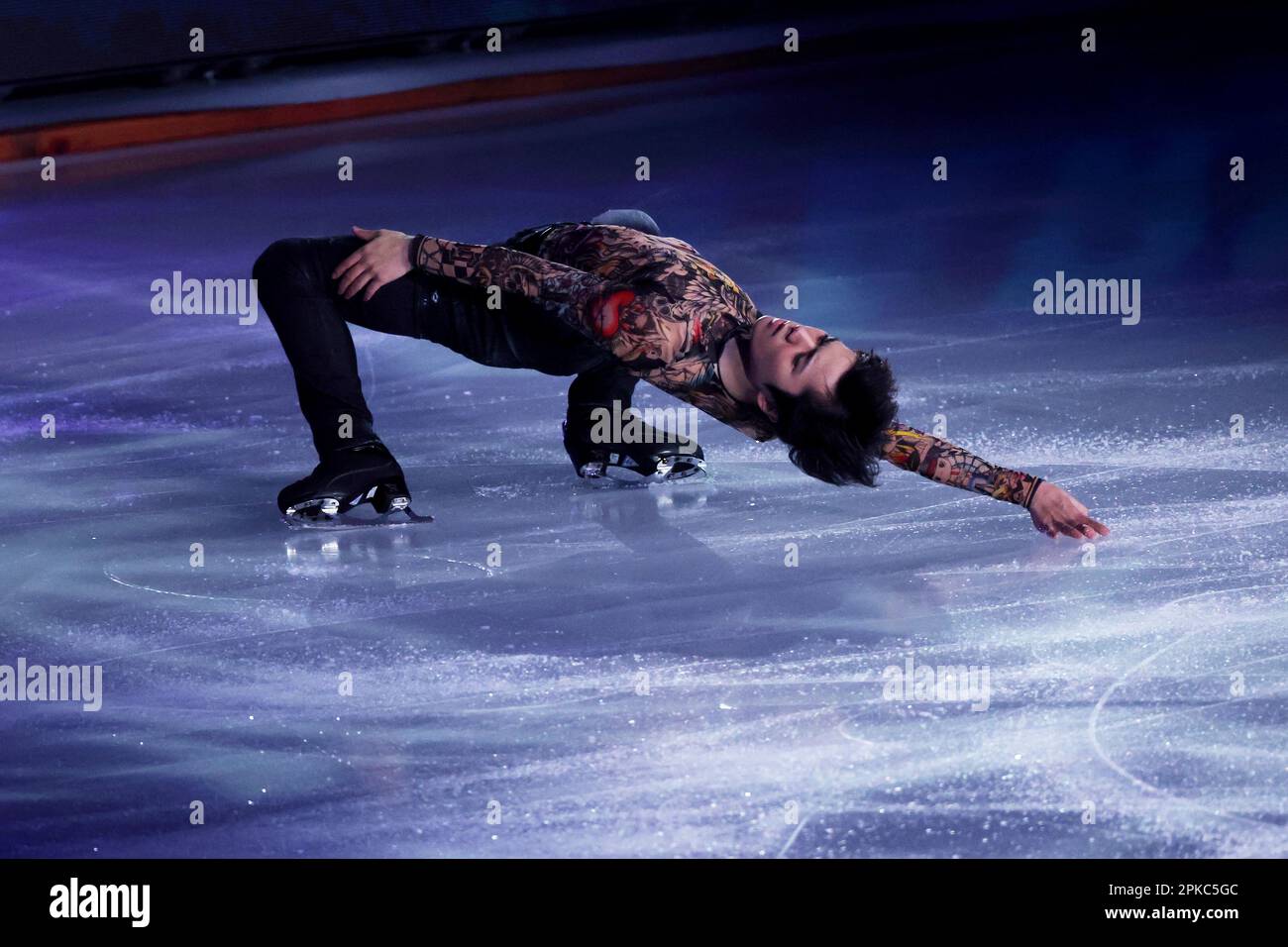 Yokohama Arena, Kanagawa, Japan. 6th Apr, 2023. Shoma Uno, APRIL 6 ...