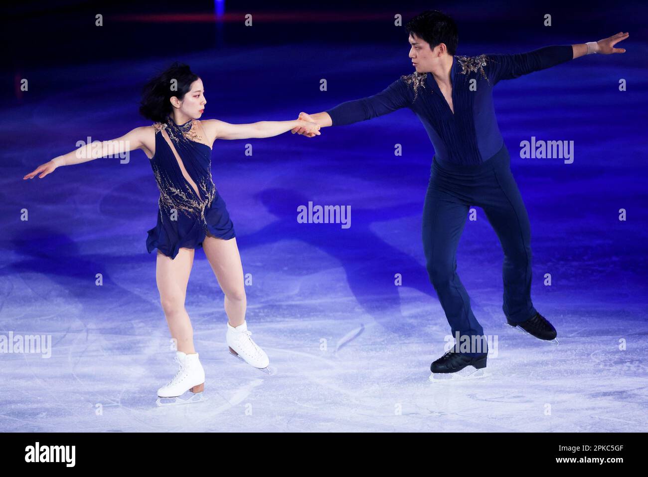 Yokohama Arena, Kanagawa, Japan. 6th Apr, 2023. Riku Miura & Ryuichi ...