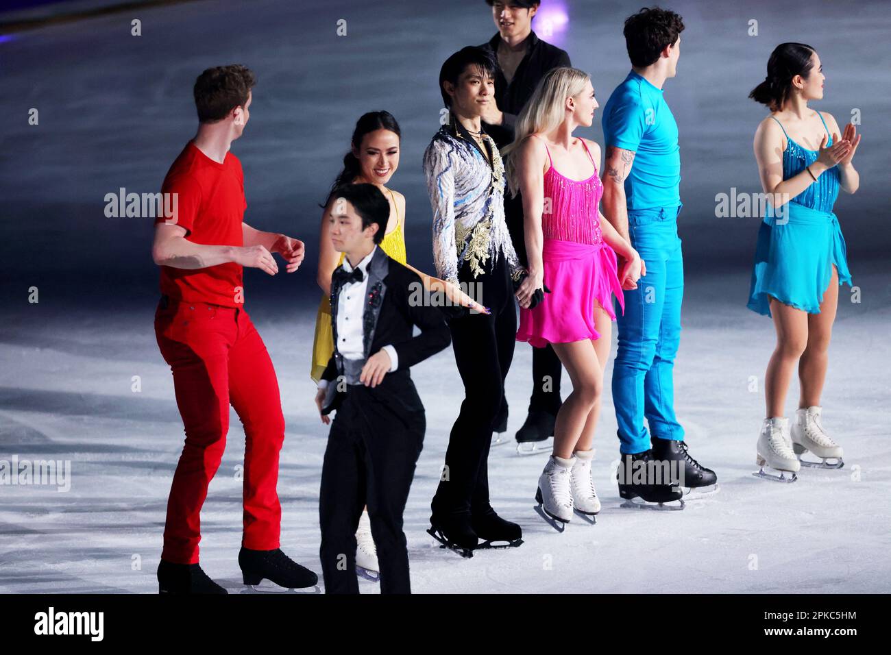 Yokohama Arena, Kanagawa, Japan. 6th Apr, 2023. Yuzuru Hanyu, APRIL 6 ...