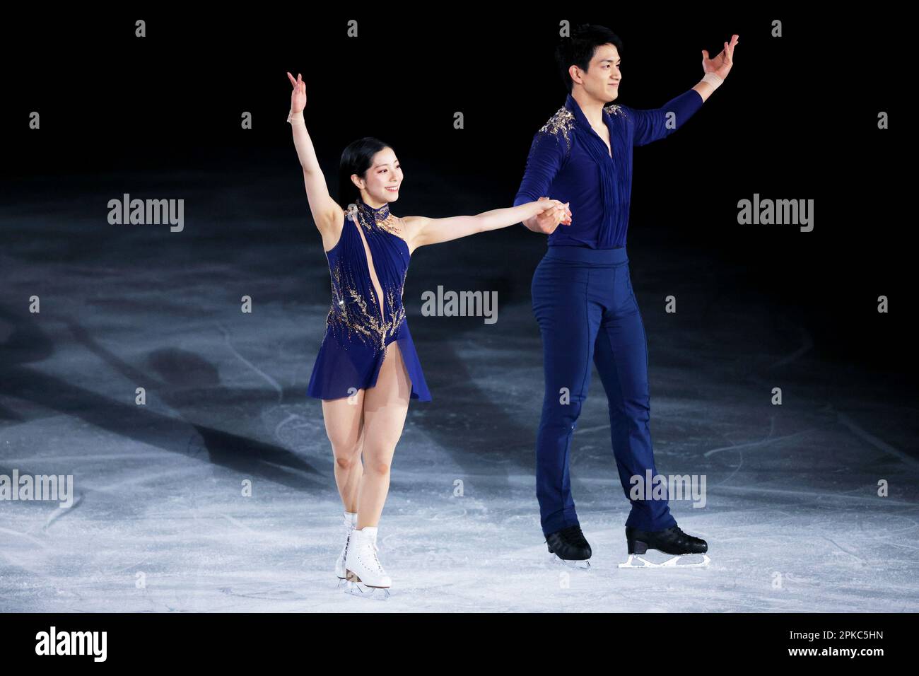 Yokohama Arena, Kanagawa, Japan. 6th Apr, 2023. Riku Miura & Ryuichi Kihara, APRIL 6, 2023 ...