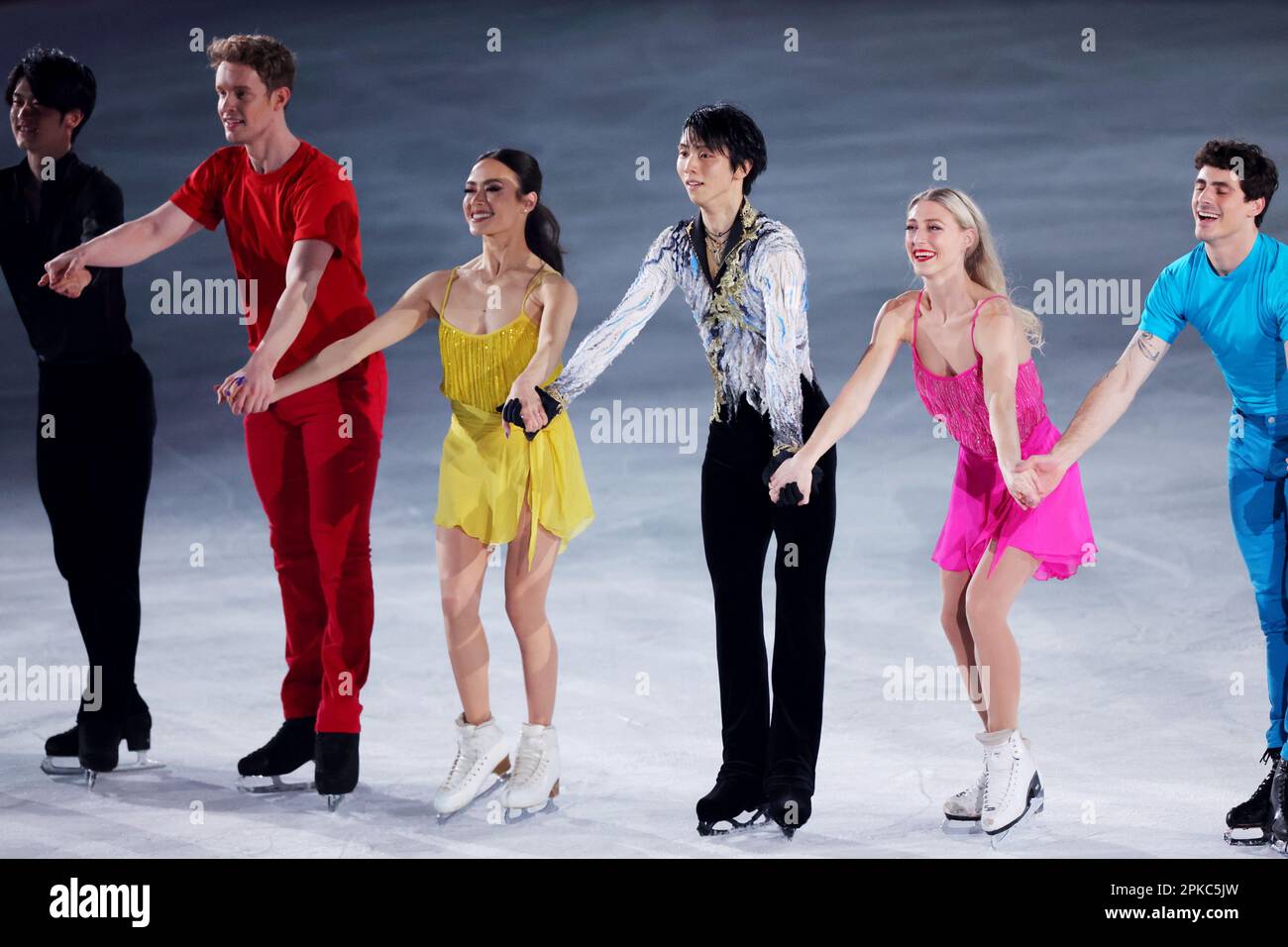 Yokohama Arena, Kanagawa, Japan. 6th Apr, 2023. Yuzuru Hanyu, APRIL 6 ...