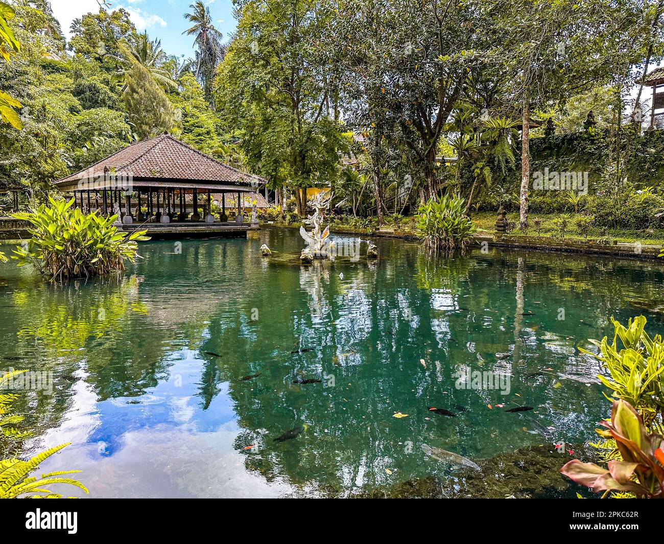 Pura Gunung Kawi Sebatu Gianyar temple in Ubud, Bali, Indonesia Stock ...