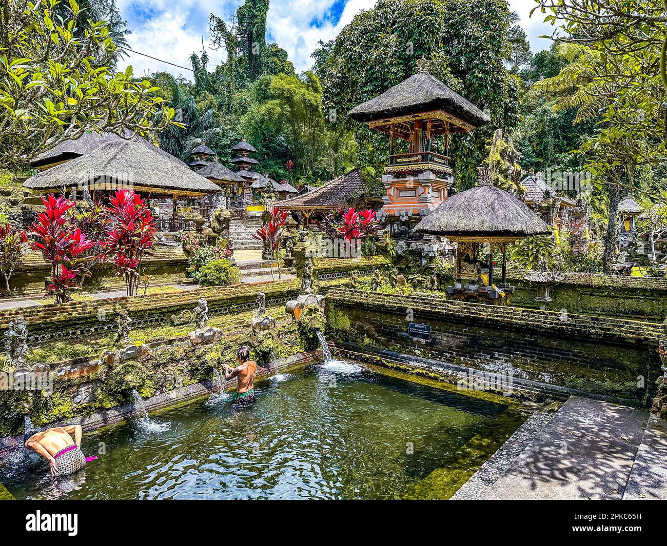 Pura Gunung Kawi Sebatu Gianyar temple in Ubud, Bali, Indonesia Stock ...