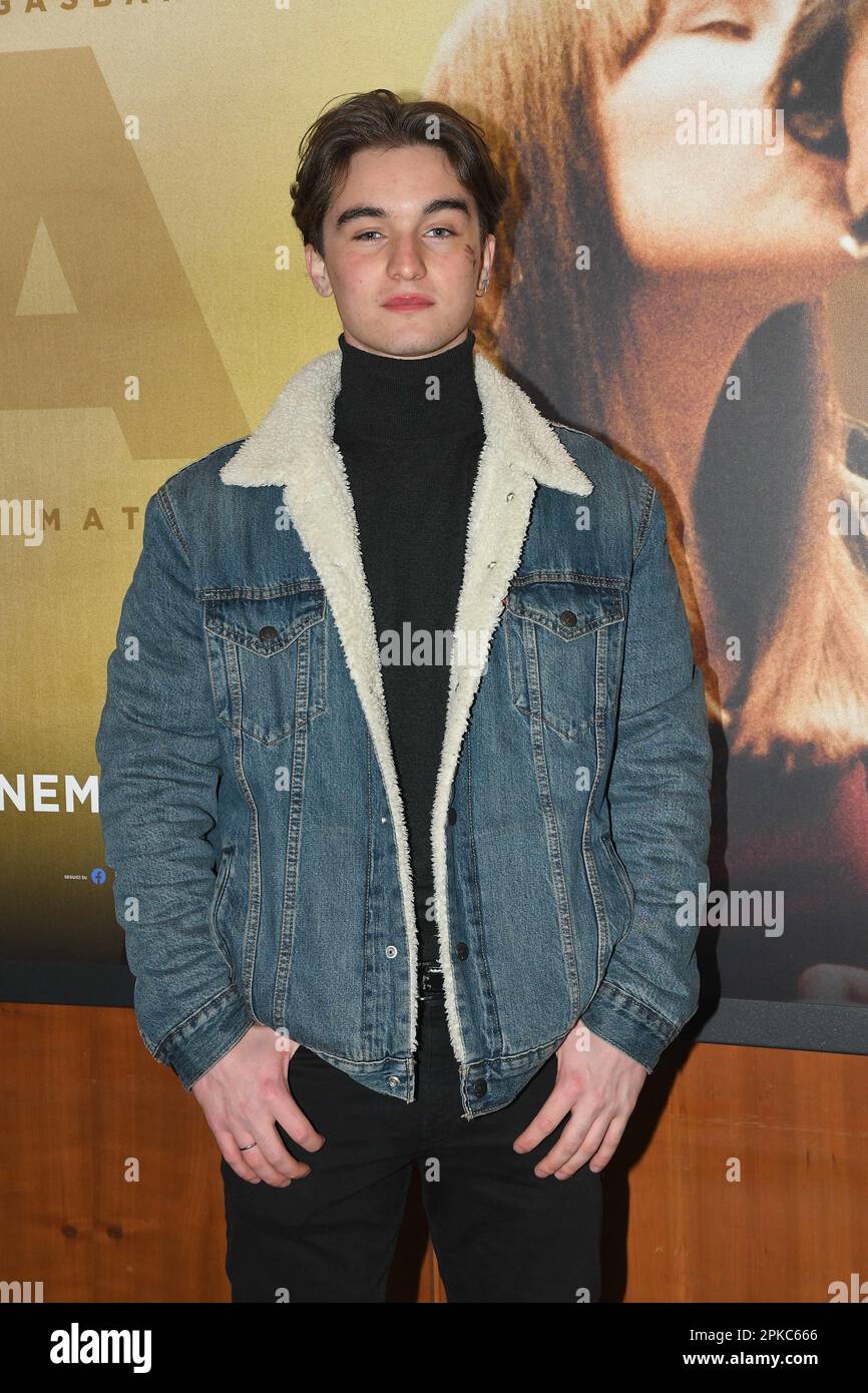Rome, Italy. 06th Apr, 2023. Rome, Cinema Eden greeting in the hall of ...