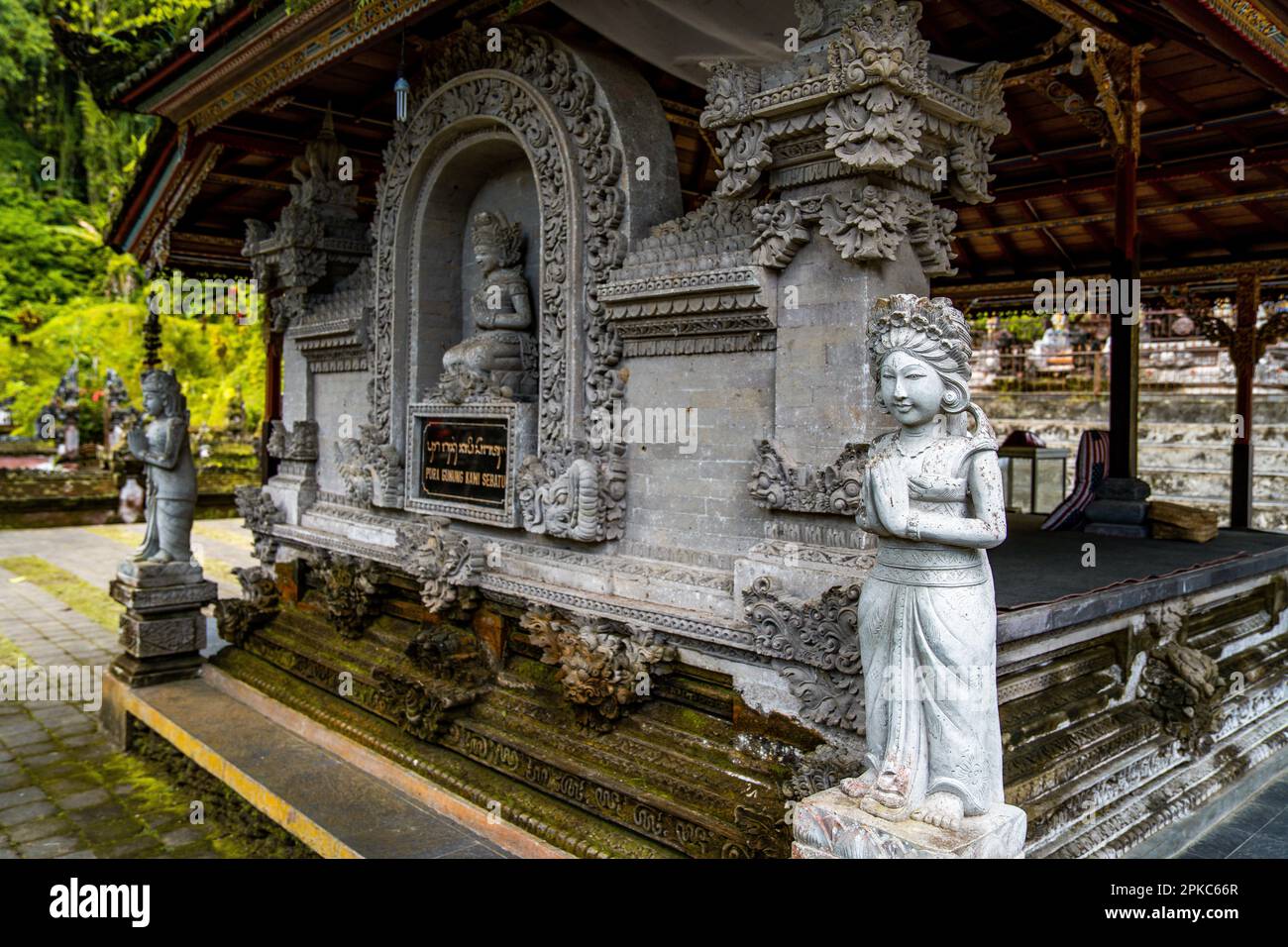 Pura Gunung Kawi Sebatu Gianyar temple in Ubud, Bali, Indonesia Stock ...
