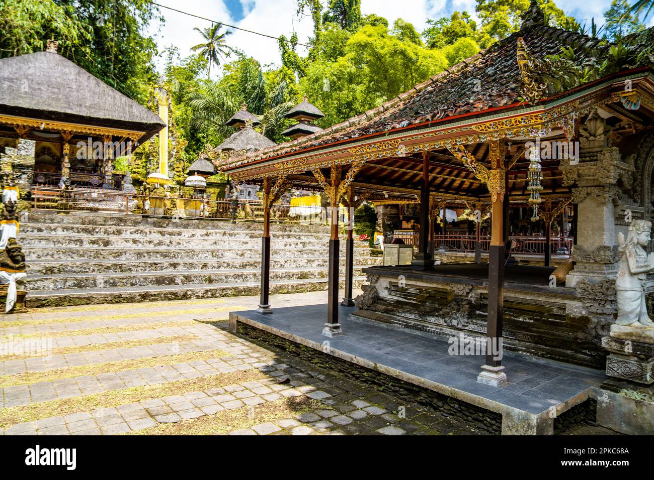 Pura Gunung Kawi Sebatu Gianyar temple in Ubud, Bali, Indonesia Stock ...