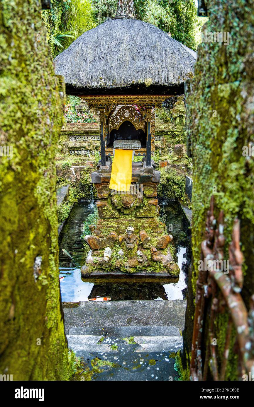 Pura Gunung Kawi Sebatu Gianyar temple in Ubud, Bali, Indonesia Stock ...
