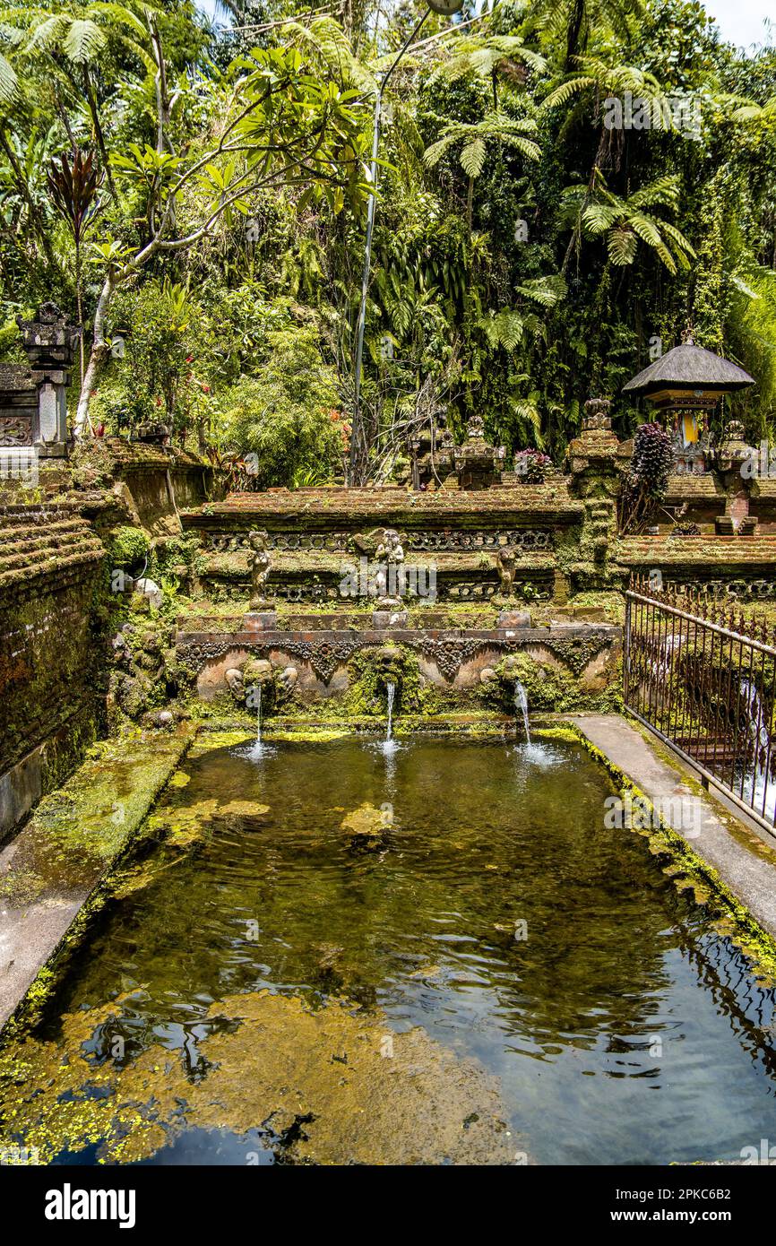 Pura Gunung Kawi Sebatu Gianyar temple in Ubud, Bali, Indonesia Stock ...