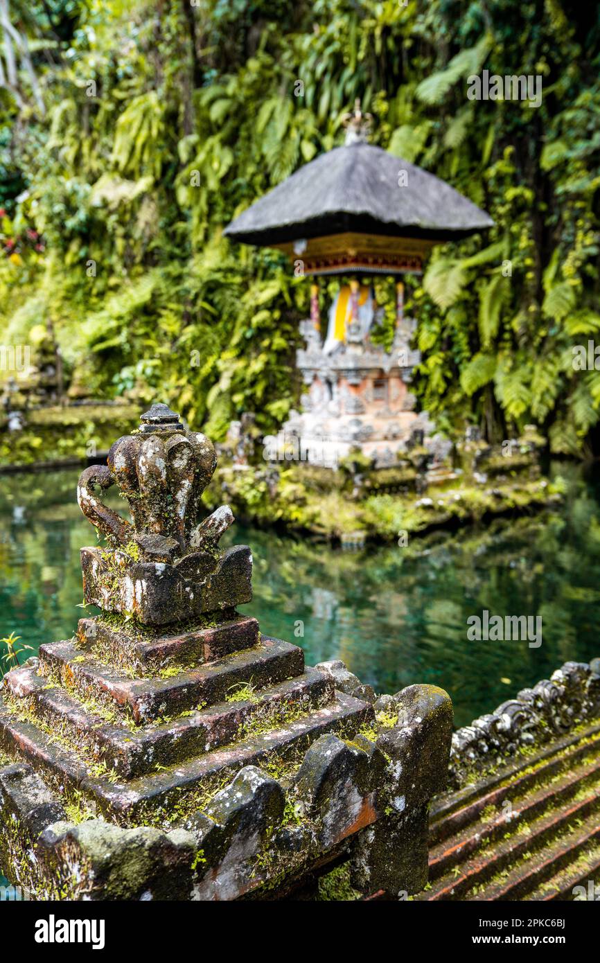 Pura Gunung Kawi Sebatu Gianyar temple in Ubud, Bali, Indonesia Stock ...