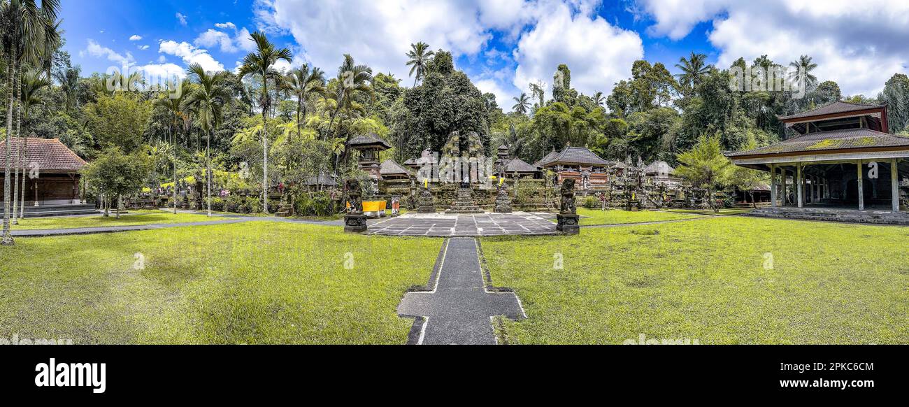 Pura Gunung Kawi Sebatu Gianyar temple in Ubud, Bali, Indonesia Stock ...