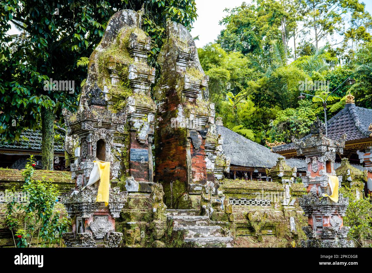 Pura Gunung Kawi Sebatu Gianyar temple in Ubud, Bali, Indonesia Stock ...