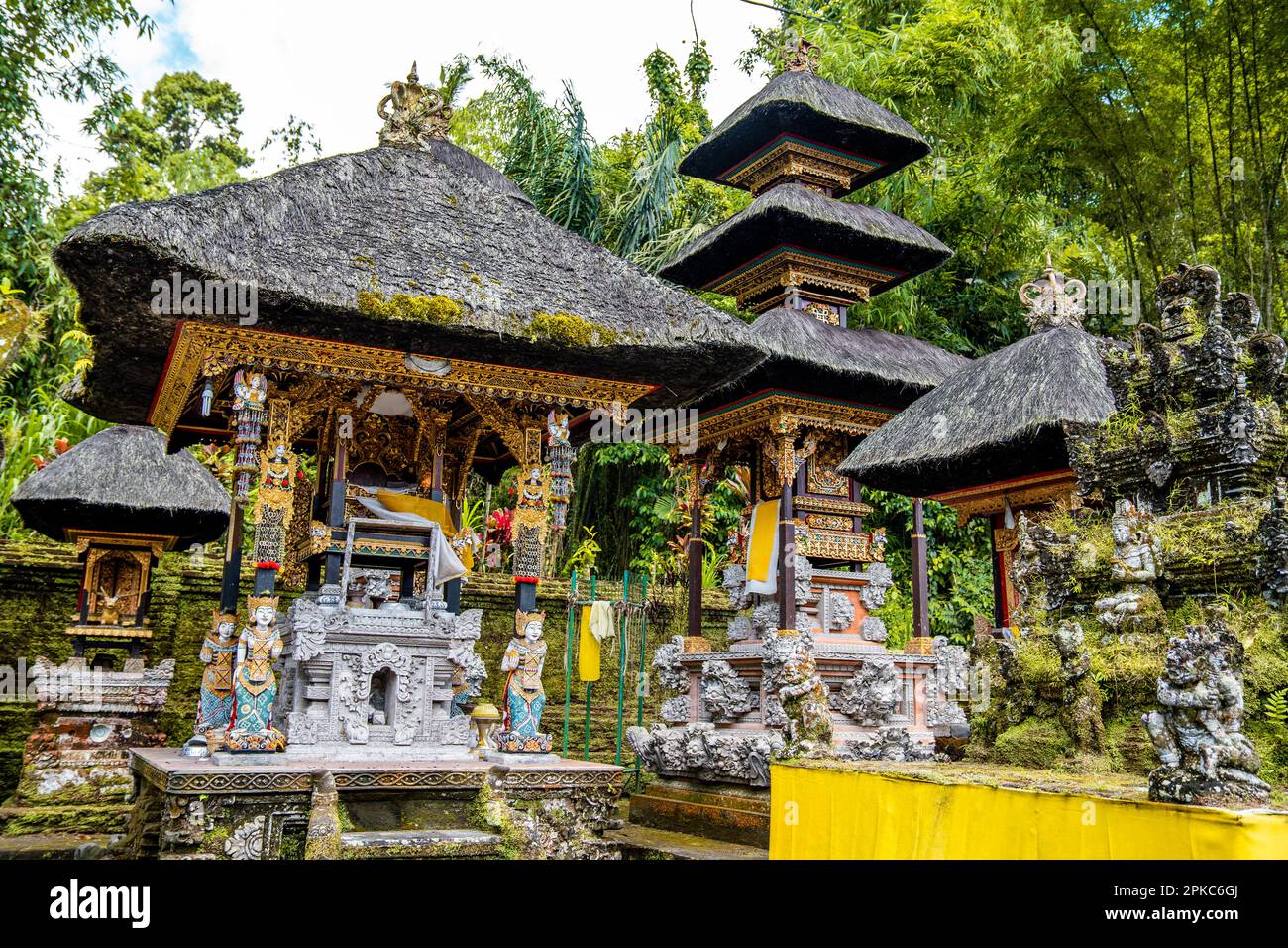Pura Gunung Kawi Sebatu Gianyar temple in Ubud, Bali, Indonesia Stock ...