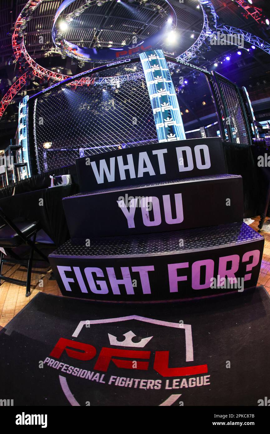 Las Vegas, NV, USA. 6th Apr, 2023. An external view of the PFL ...