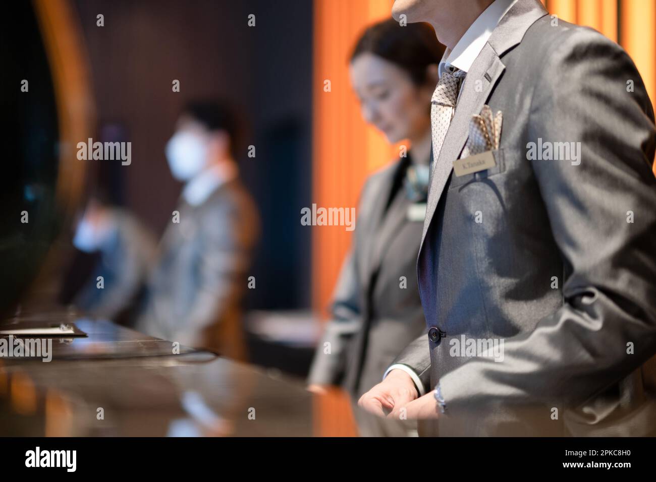 Portraits of hotel staff Stock Photo - Alamy