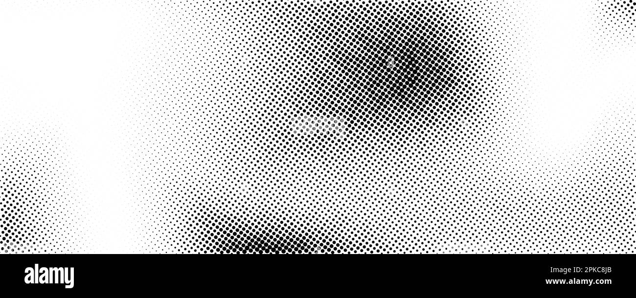 Halftone faded gradient texture. Grunge noise background. White and ...