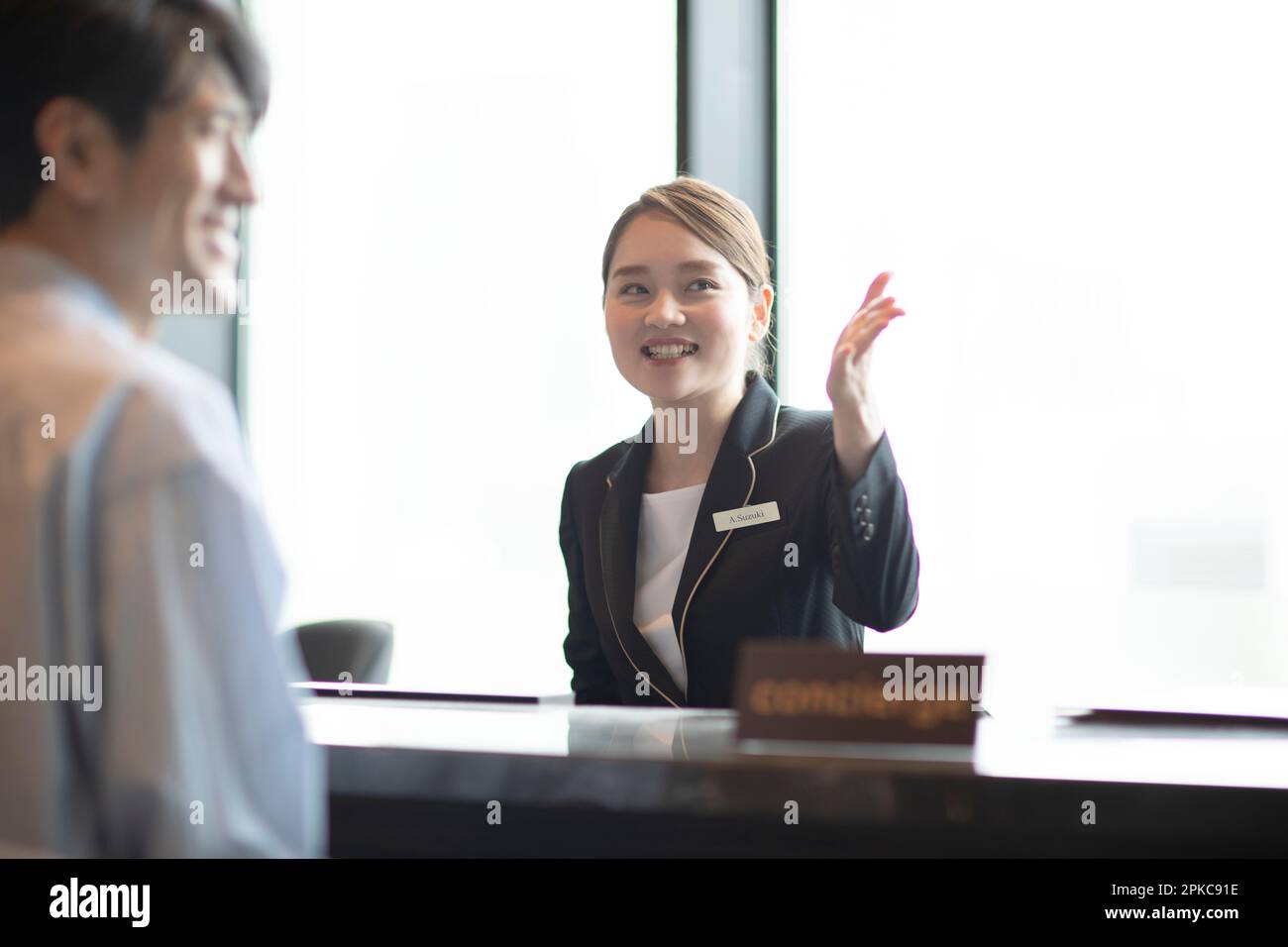 Hotel Staff at Work Stock Photo - Alamy