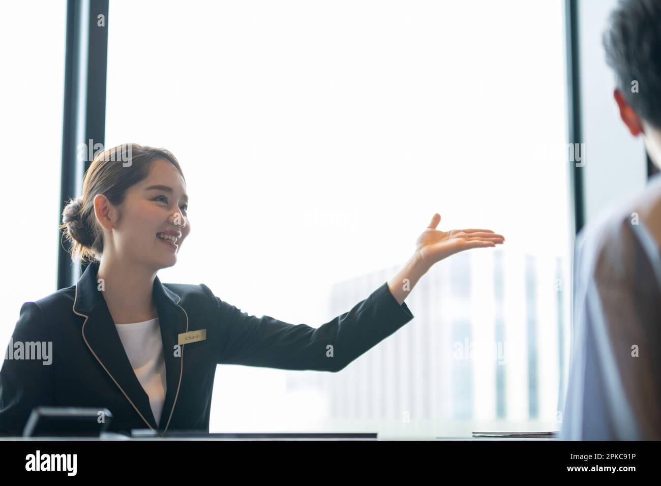 Hotel Staff at Work Stock Photo - Alamy