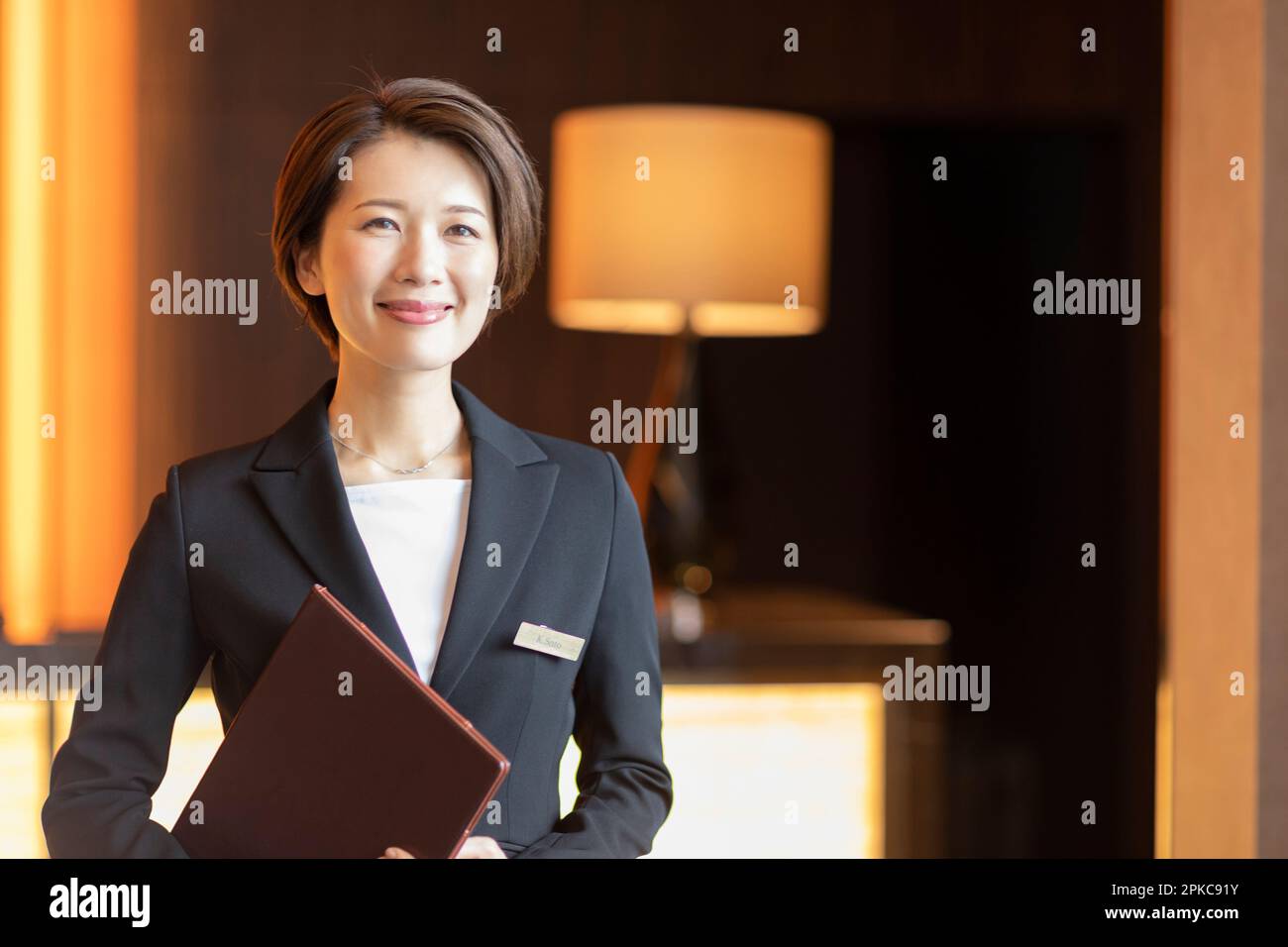 Portraits of hotel staff Stock Photo - Alamy