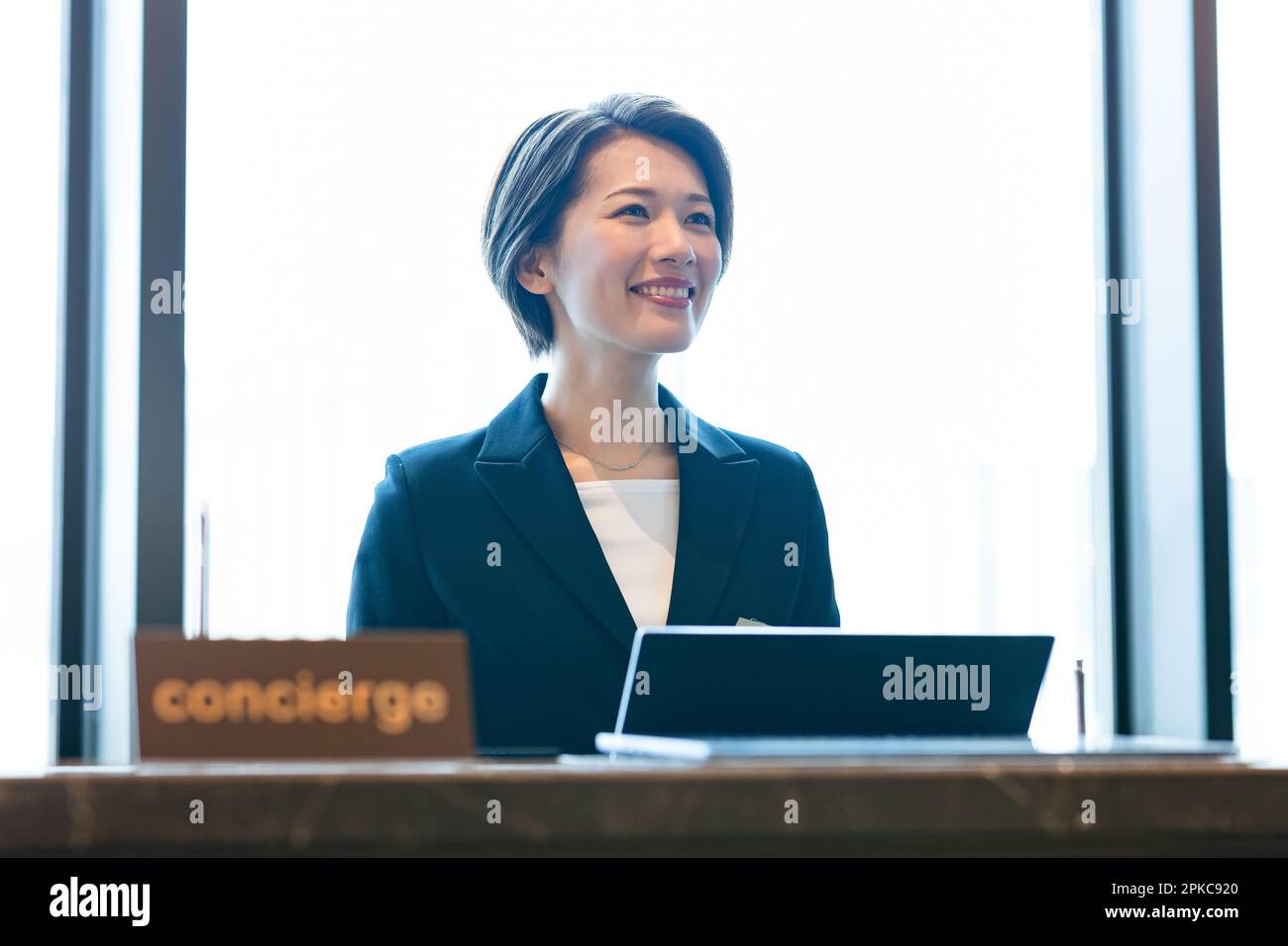 Portraits of hotel staff Stock Photo - Alamy